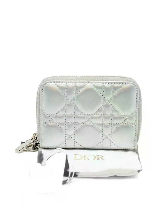 Dior 2023 Lady Voyageur Cannage Wallet