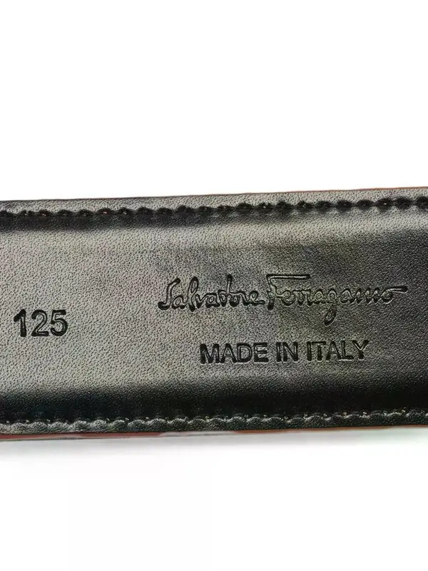 FERRAGAMO Buckle Leather Belt