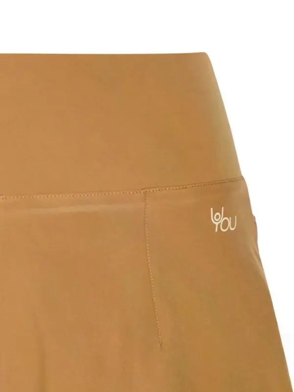 NOW YOU LIVE Ashby 2-in-1 Layered Shorts - Orange