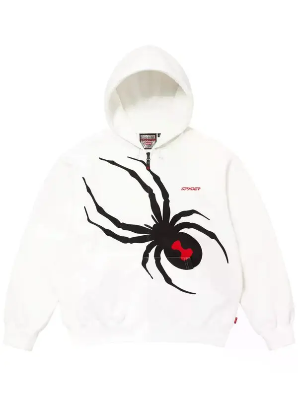 Supreme X Spyder Logo-print Hoodie