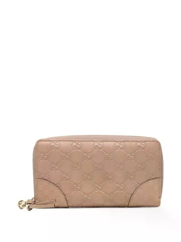 Gucci 2000-2015 Guccissima Bree Zip Around Wallet Long Wallets