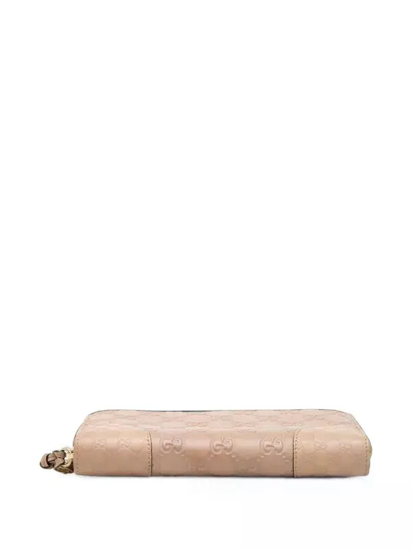 Gucci 2000-2015 Guccissima Bree Zip Around Wallet Long Wallets