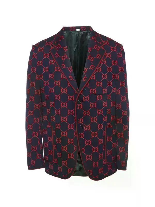 Gucci Gg-jacquard Blazer