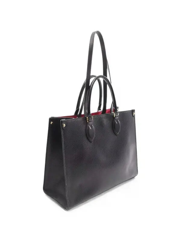 LOUIS VUITTON 2020 Epi Onthego Mm Satchel - Black