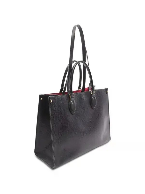 LOUIS VUITTON 2020 Epi Onthego Mm Satchel - Black