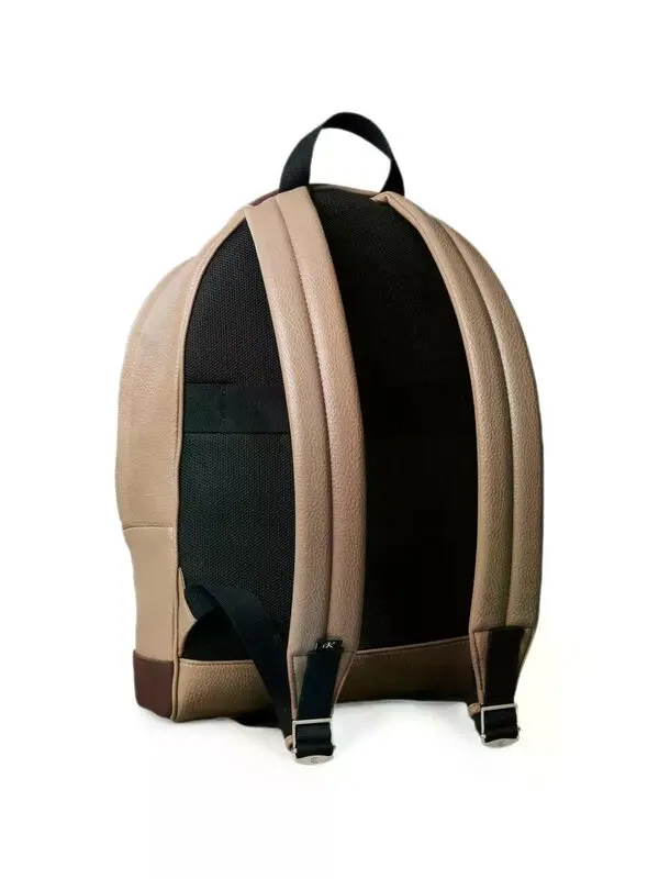 Calvin Klein Monologo Logo-patch Pebbled Backpack