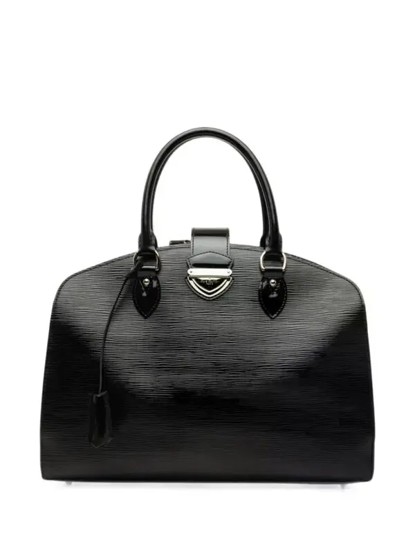 LOUIS VUITTON 2008 Epi Pont Neuf Gm Handbag - Black