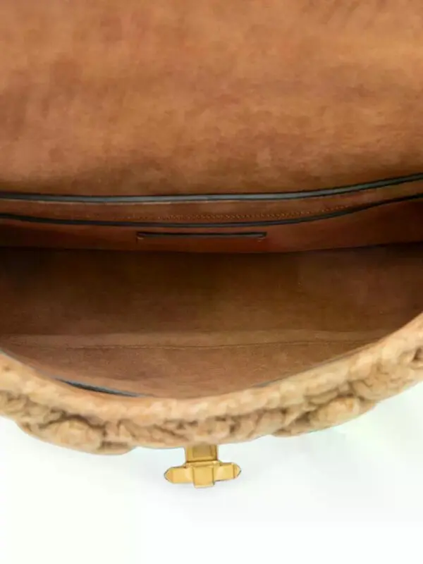 Valentino Garavani 2018-2026 Medium Knit Roman Stud Satchel