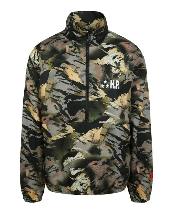 Heron Preston Camouflage Tape Windbreaker
