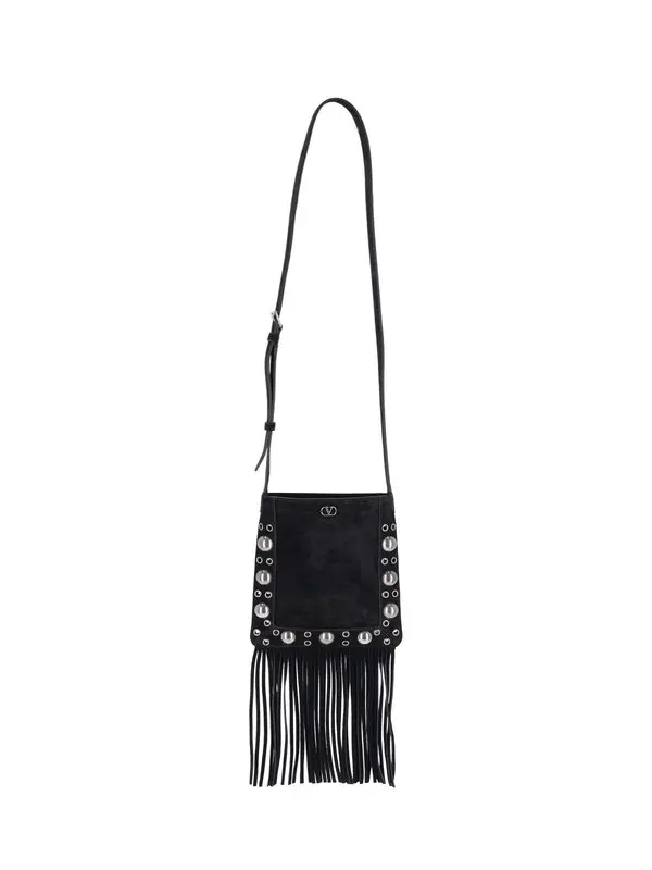 Valentino Garavani Small Shoulder Bag "nellcôte - Black