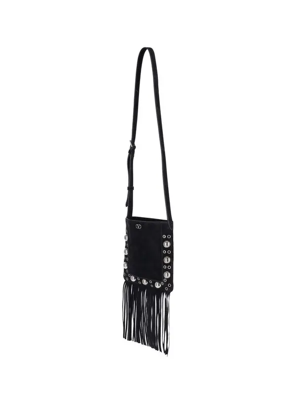 Valentino Garavani Small Shoulder Bag "nellcôte - Black