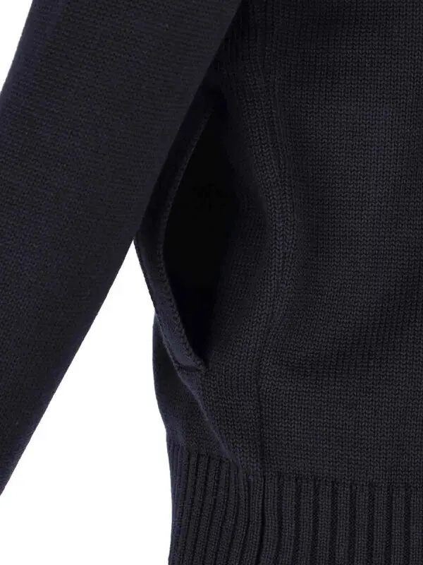 ZANONE Chioto" Virgin Wool Cardigan - Blue