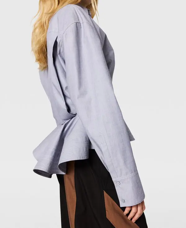 Stella McCartney Chambray Peplum Shirt