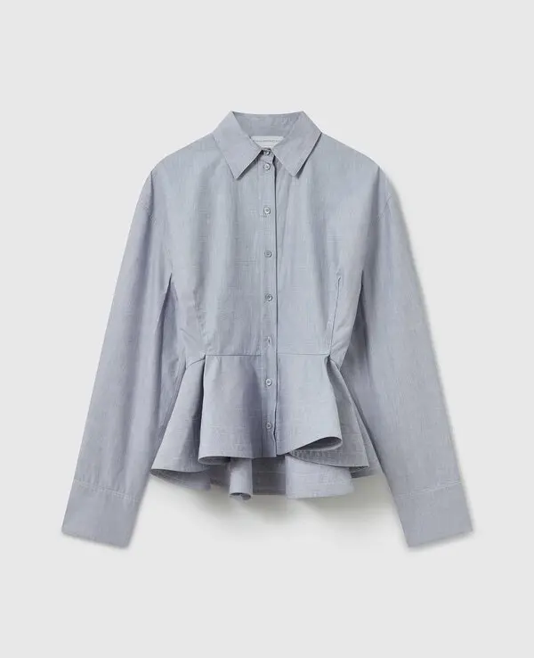 Stella McCartney Chambray Peplum Shirt