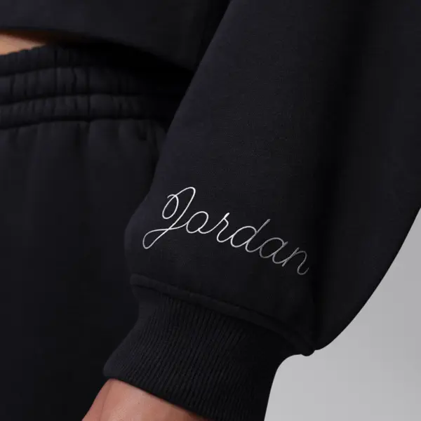 JORDAN Brooklyn Fleece Cropped Pullover Hoodie