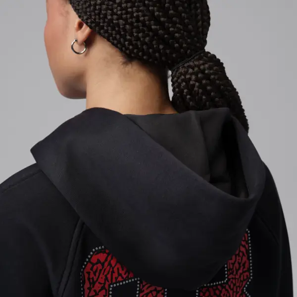 JORDAN Brooklyn Fleece Cropped Pullover Hoodie