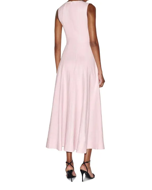 REFORMATION Cecilia Linen Dress - Cherry Blossom