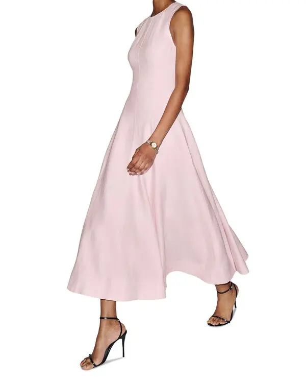 REFORMATION Cecilia Linen Dress - Cherry Blossom