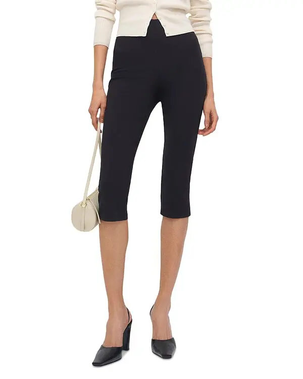 REFORMATION Jill Cropped Knit Pants