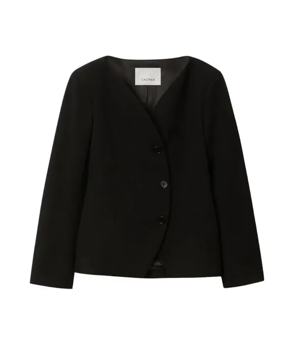 HOUSE OF DAGMAR Single-breasted Blazer - Black