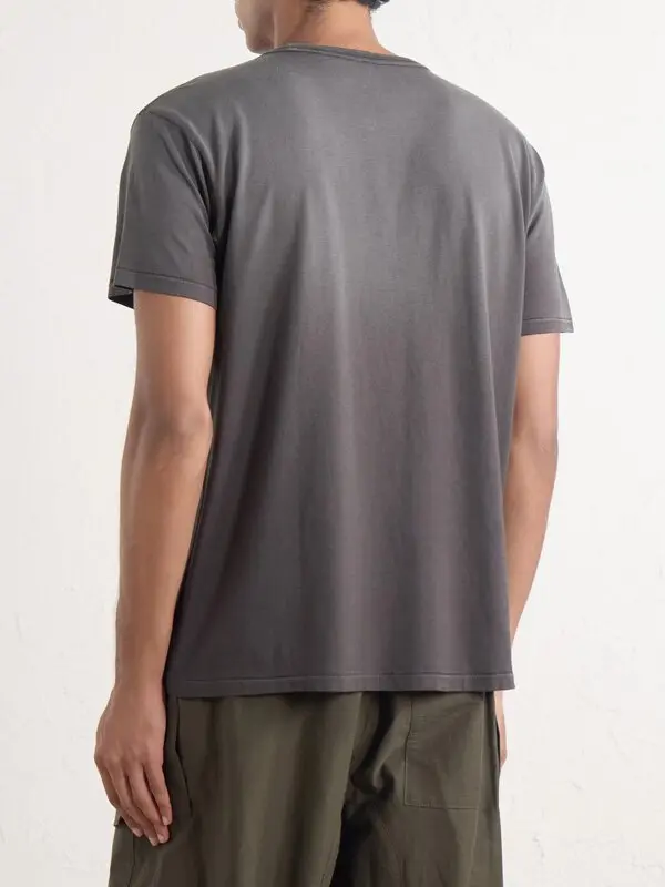 Ralph Lauren Appliquéd Cotton-jersey T-shirt