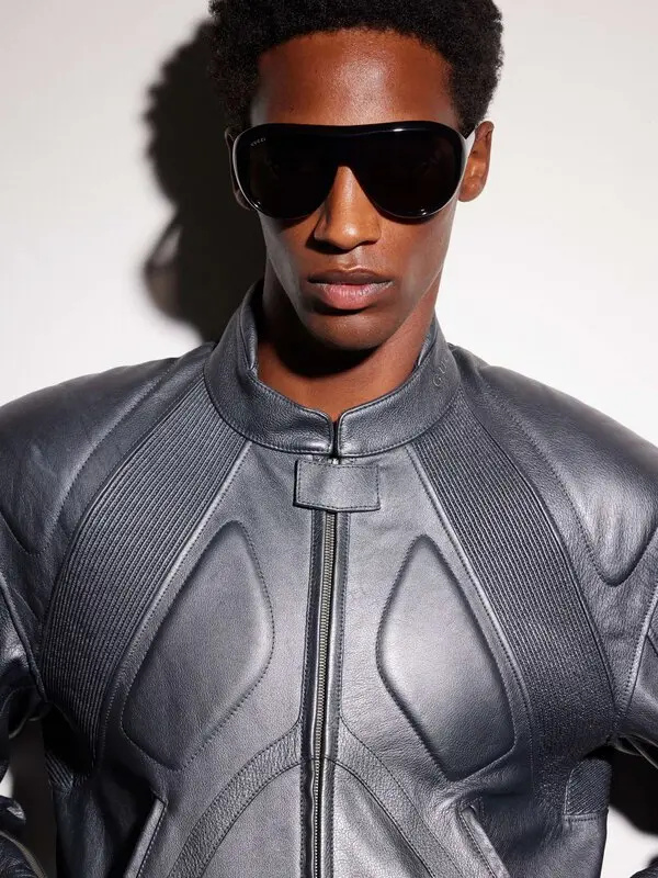 Gucci Round-frame Recycled-acetate Sunglasses