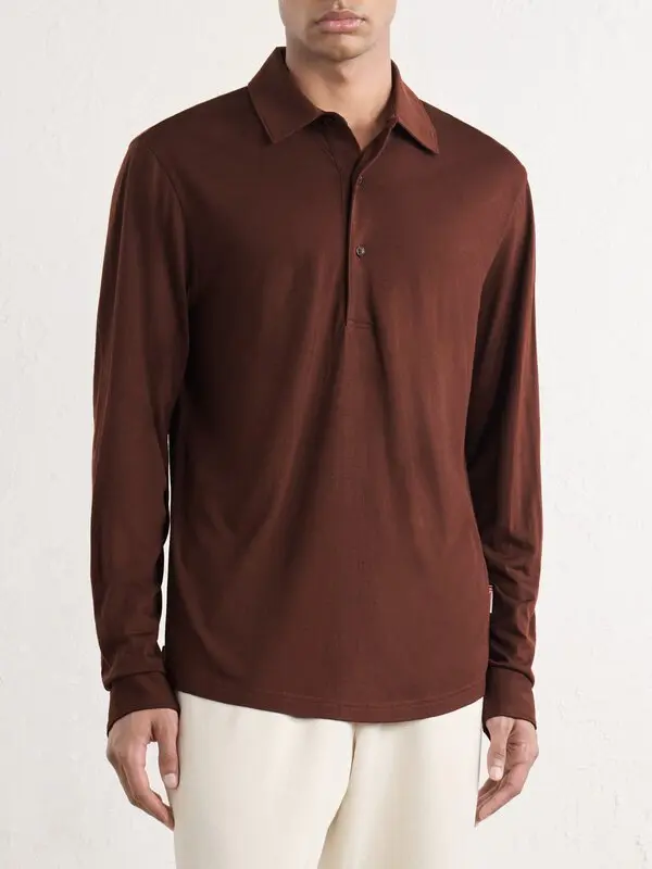 Orlebar Brown Sebastian Wool-jersey Polo Shirt