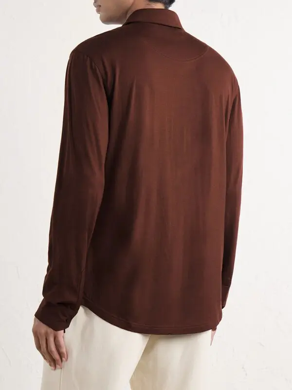 Orlebar Brown Sebastian Wool-jersey Polo Shirt