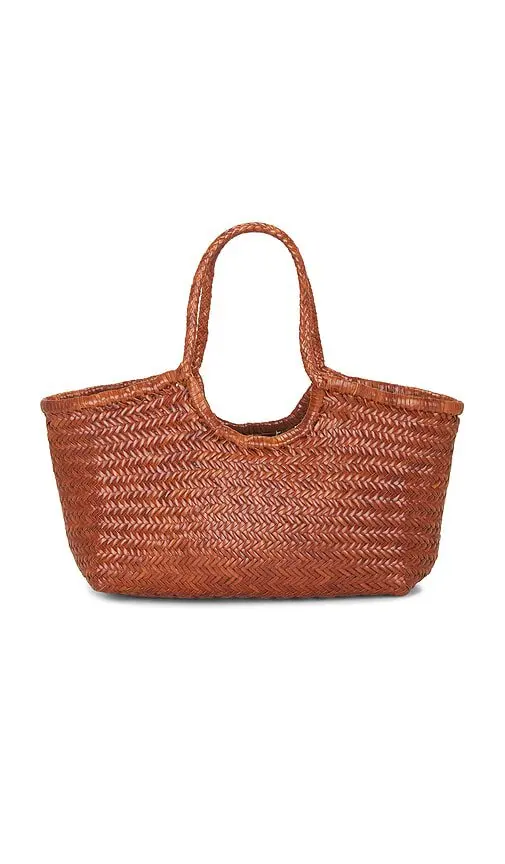 Dragon Diffusion Nantucket Basket Big Bag - Tan