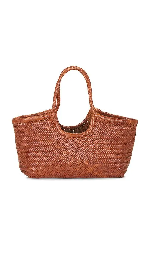 Dragon Diffusion Nantucket Basket Big Bag - Tan