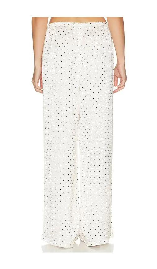 SOLAQUA The Giula Pants In Black & White