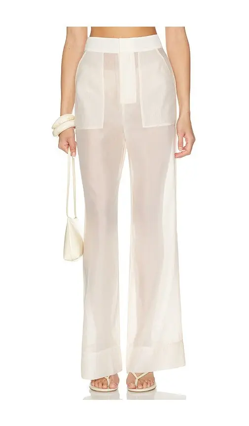 SOLAQUA Hugo Pant - Ivory