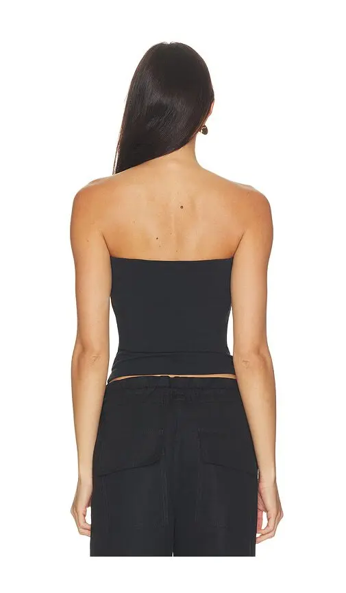 Nike Street Gfx Tube Top In Black