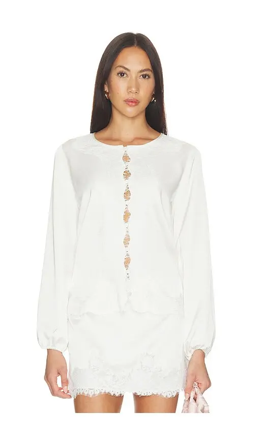 LOVERS AND FRIENDS Brundy Top - Ivory
