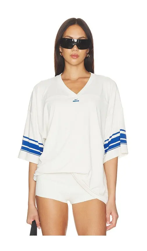 NIKESKIMS Stretch Knit V-neck Top