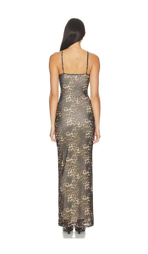 Superdown Jobelle Maxi Dress In Print