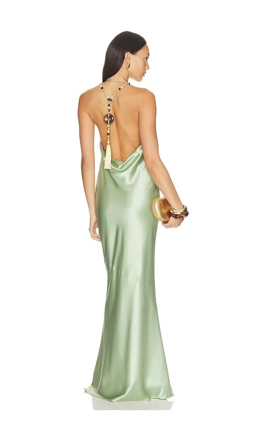 Retrofete Odalis Embellished Maxi Dress