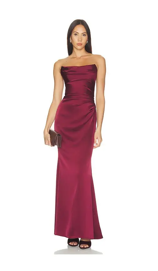 Katie May Taylor Gown In Red