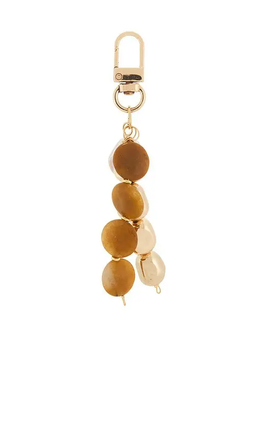CASA CLARA Gold-tone Beaded Charm