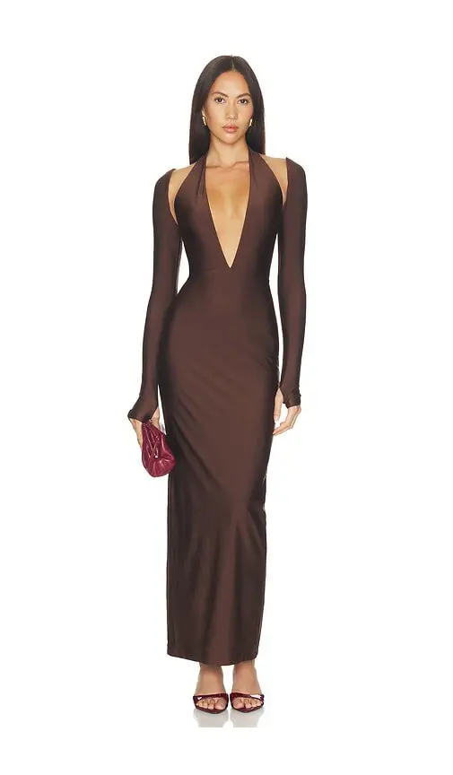 NAKEDVICE X Dawson Dress - Chocolate