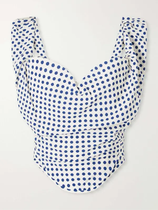 VIVIENNE WESTWOOD Polka Dot Corset Top - Multi