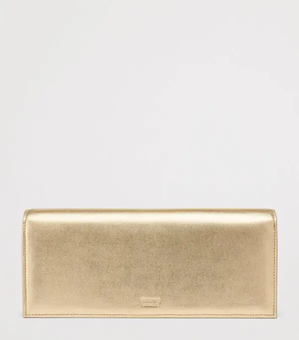 MALONE SOULIERS Metallic Leather Vivien Clutch Bag
