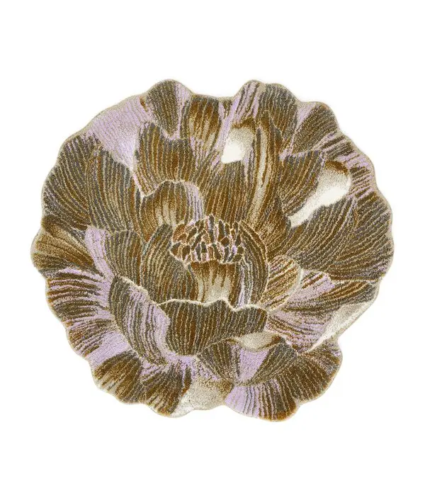 ABYSS & HABIDECOR Egyptian Cotton Golda Bath Rug - Gold