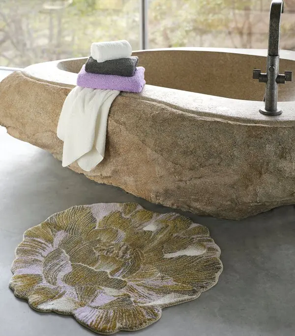 ABYSS & HABIDECOR Egyptian Cotton Golda Bath Rug