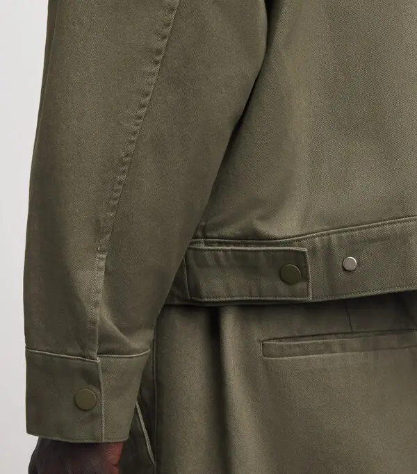 Fear Of God Cotton Twill Work Jacket - Green