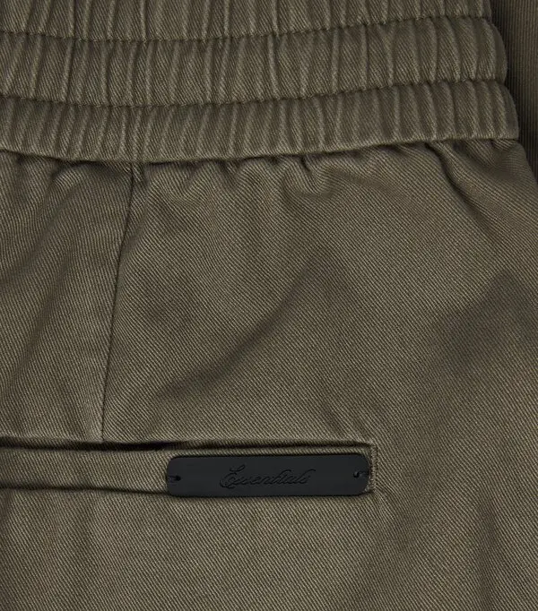 Fear Of God Cotton Pleated Drawstring Trousers