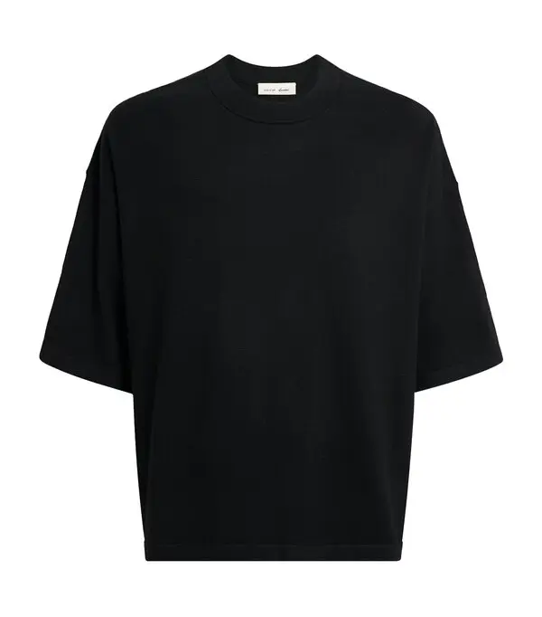 Fear Of God Soft Knit T-shirt - Black
