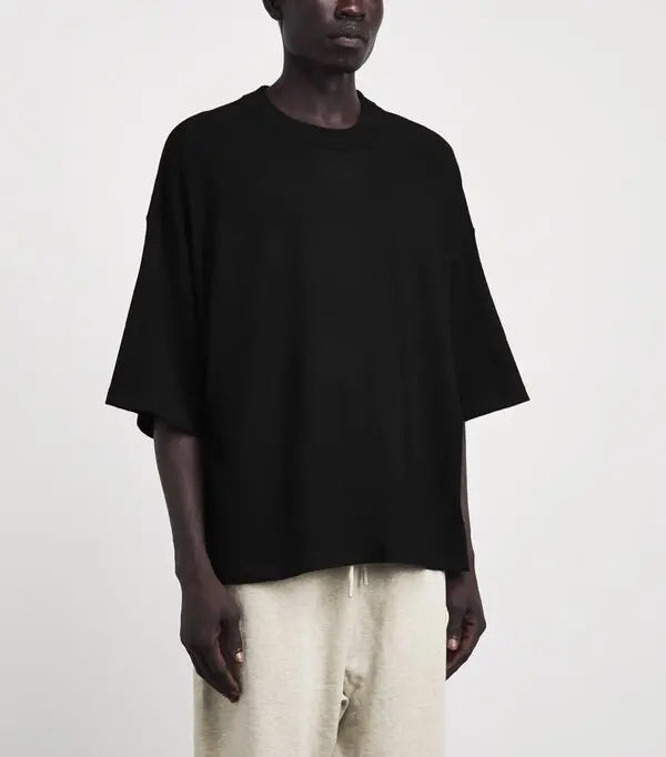 Fear Of God Soft Knit T-shirt - Black