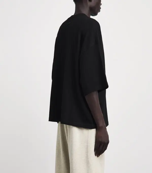 Fear Of God Soft Knit T-shirt - Black