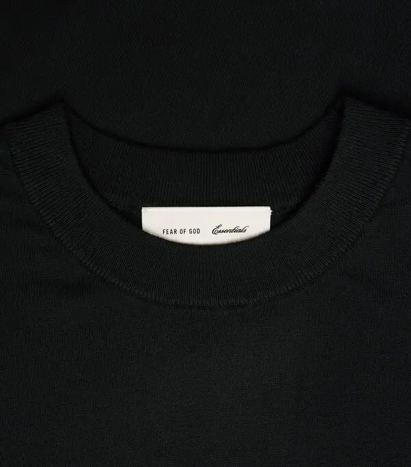 Fear Of God Soft Knit T-shirt - Black